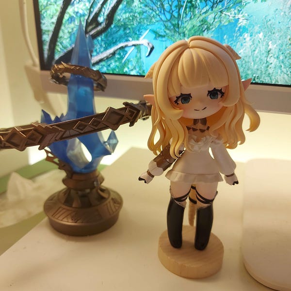 Turn Real Human to Chibi Figurine, Realism to Cute Version, Unique Gift ...