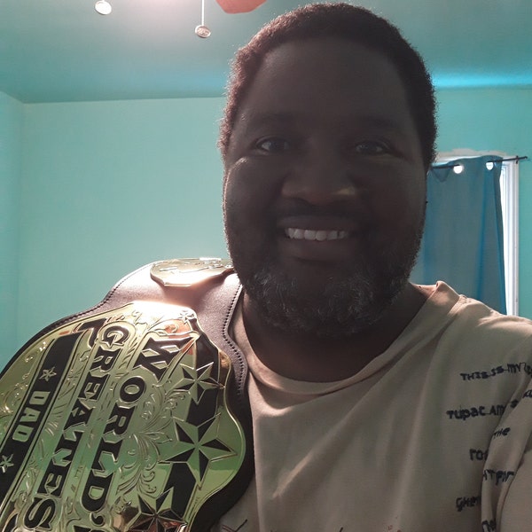 Championship Belt for Dad - World's Greatest Dad Belt. - Etsy