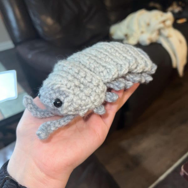 PDF Download - Realistic Isopod Crochet Pattern - Etsy