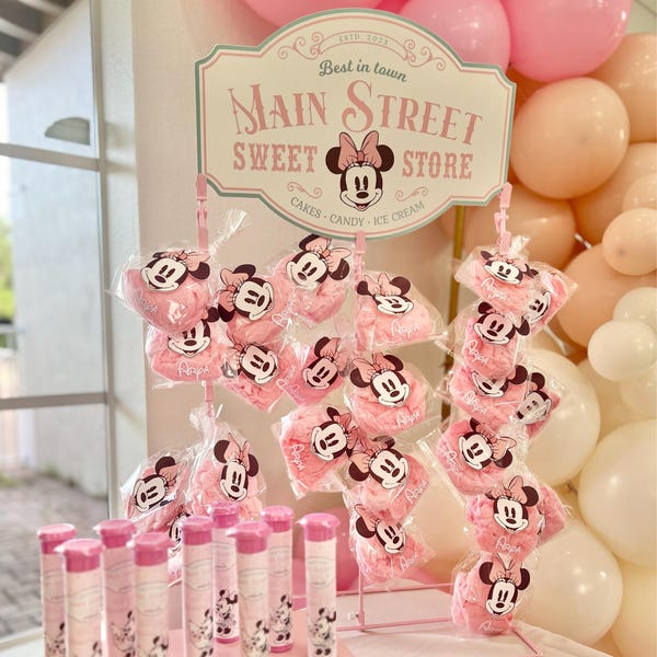 Printable Minnie Sweet Store Sign, Main Street Candy Shop, Perfect for ...