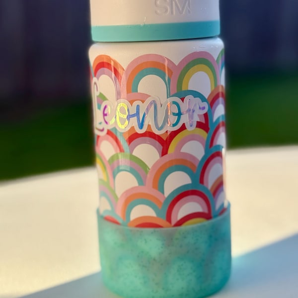 Layered Vinyl Sticker, Name Decal for Tumblers, Name Stickers for ...
