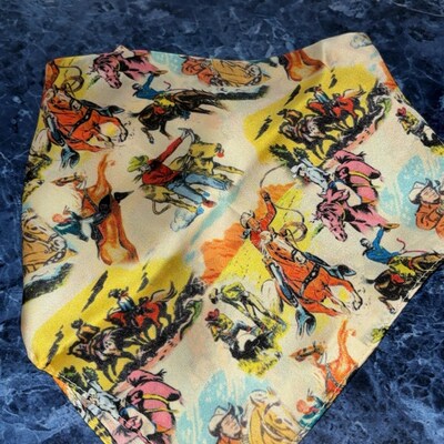 Wild Rag Red and Black Paisley Cowboy Western Neck Scarf Bandanna by ...