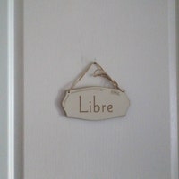 Free/busy Wooden Door Sign, Engraved Toilet Sign, Office Sign, Bathroom ...