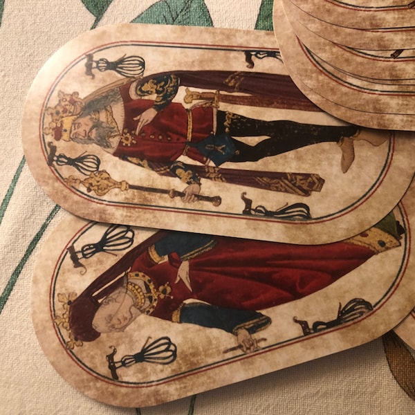 Flemish Hunting Card Set, Medieval Playing Cards, the Cloisters Deck - Etsy