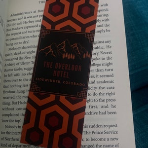 The Shining Bookmark Stephen King Horror the Gold Room Reading Gift ...