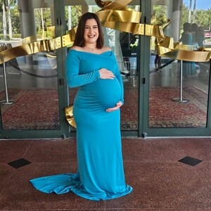 New Two Piece Open Belly Convertible Style-pregnancy Dress-mommy to Be ...