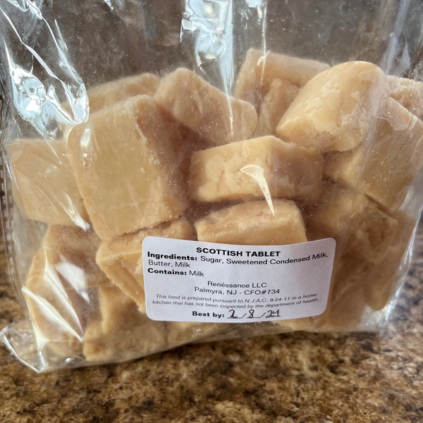 Scottish Tablet Candy - Our Original Authentic Scotland Family Recipe ...