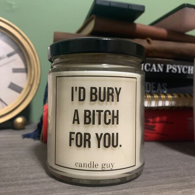 Scented Candle Smells Like Overworked and Underfucked. Gift for Him ...