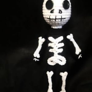 PDF Crochet Pattern Mr. Skeleton and Skele-kitty DIY Instructions ...