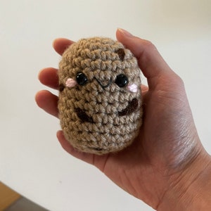 Crochet Tater Potato Amigurumi Plush / Stress Ball Cute/ Sensory Toy ...