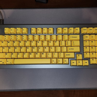 Autumn Theme Keycaps, Vintage Orange Yellow Cherry Profile PBT Keycaps ...