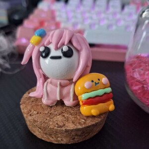 Cute Mushroom Frog Worry Warts Pet Goblincore Decoration Handmade ...