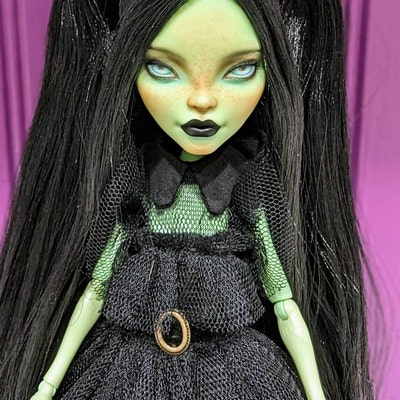 Paperark Muliang OOAK Custom Art Doll Repaint Monster High Jane ...