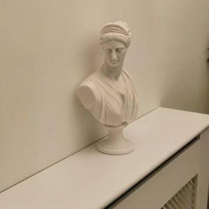 Set 2 Busts God Apollo & Goddess Artemis Diana Greek Cast | Etsy