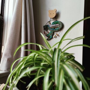 Suncatcher Python. Animal Snake Home House Pendant. Wall Window Hanging ...