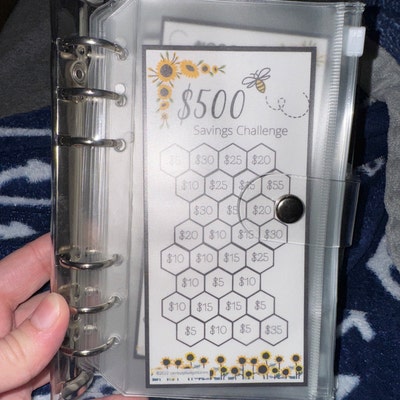 30 Day Money Savings Challenge for All 12 Months With Printable Cash ...