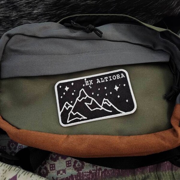 Spooky Archives Ex Altiora Patch - Etsy