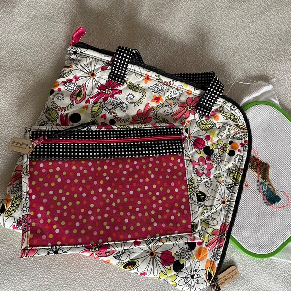 Cross Stitch Folder-needlework Storage Bag-cross Stitch Travelers Case ...