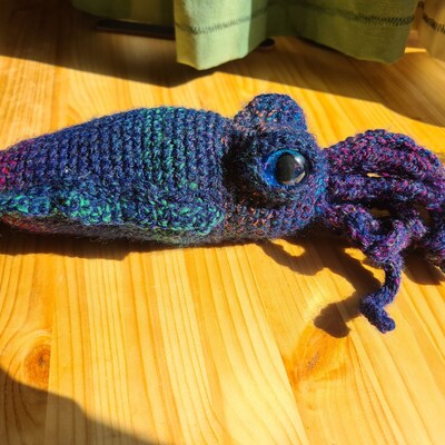 PATTERN ONLY Rainbow Cuttlefish Amigurumi Crochet - Etsy
