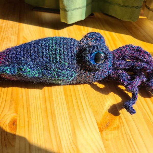 PATTERN ONLY Rainbow Cuttlefish Amigurumi Crochet - Etsy