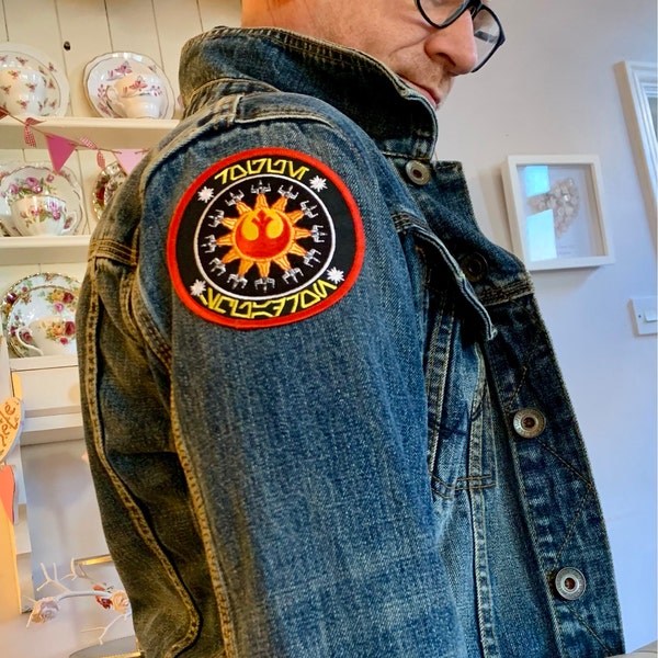 Star Wars X-wing Rogue Squadron classic 4 Patch in Aurebesh Rogue One ...