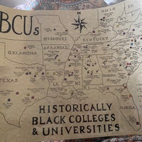 Hbcus Map - Etsy