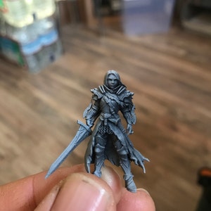 Female Wizard Dnd Miniature Dnd Tabletop RPG Mini D&D | Etsy