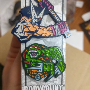 Rorschach/marshall Mashup Enamel Pin - Etsy