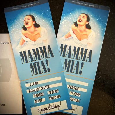 Printable Magic Mike LIVE Broadway Surprise Ticket, Magic Mike Musical ...