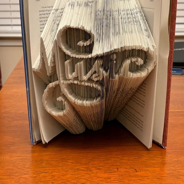 Treble Clef Music Note Book Folding Pattern PDF - Etsy