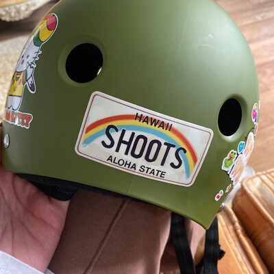 Cheehoo Sticker, Hawaiian Slang Cheer Pidgin Moke Sticker, Die Cut ...