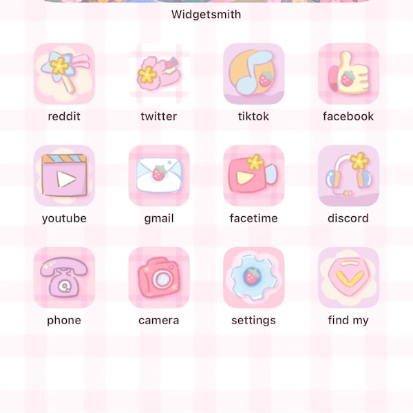 50+ Icon | Cute Small Girl | Ios Icons Pack, iPhone Theme, App Cover ...