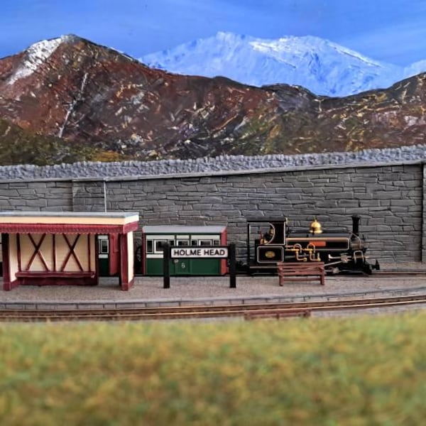 Model Railway Station Sign - Personalised OO Gauge Large Platform Sign ...