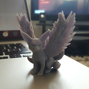 Fire Imbued Fennec Fox Miniature DND Tabletop - Etsy UK