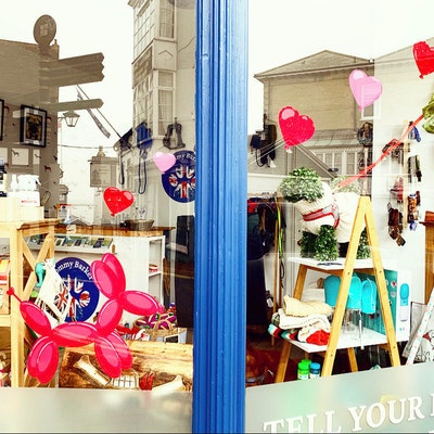 Flower Pots Window Stickers 10 Individual Colourful Flowers in Pots ...