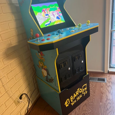 Arcade1up the Simpsons Front Riser Decal Vinyl Sticker Krusty, Simpsons ...