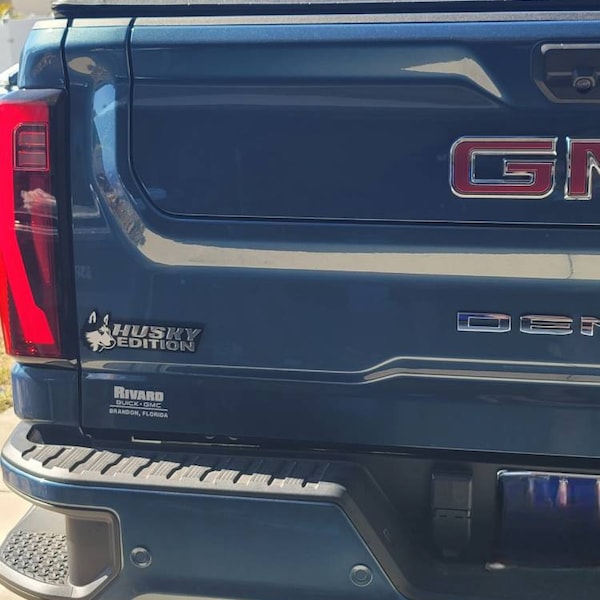 Pittie Edition Car Badge, Black and White - Etsy