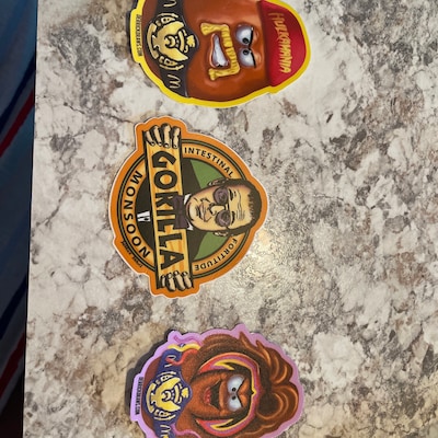 Hulk Hogan Nugget Buddy 3 Sticker WWE Legend WWF Nwo WCW Mcdonalds - Etsy