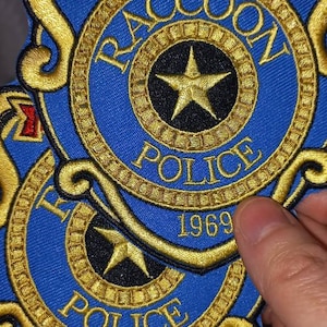 Robocop Detroit Police Uniform Patch Embroidered Iron on Sew on Badge ...
