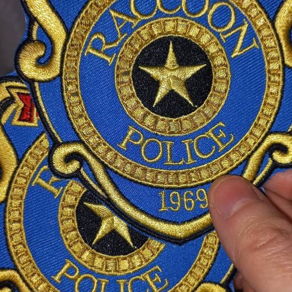 Resident Evil RPD Raccoon Police Department Embroidered Patch Uniform ...