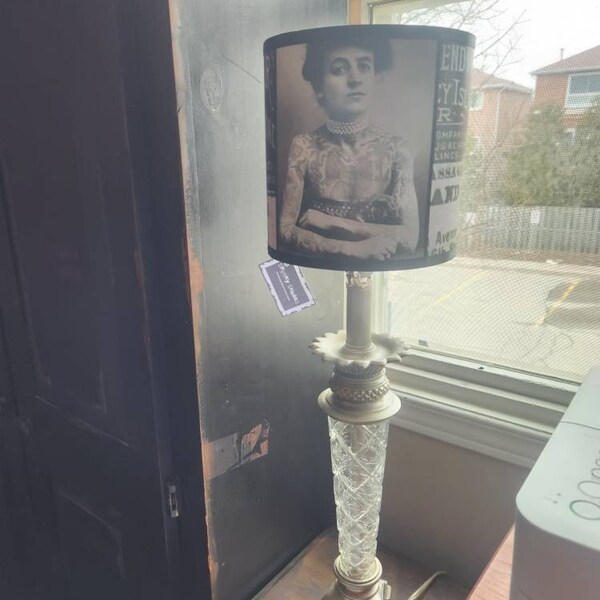 Absinthe Lamp Shade Lampshade Art Nouveau, Bohemian Decor, Green Lamp ...