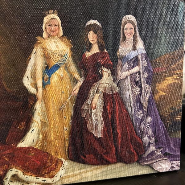 Custom Personalized Historical Portrait | Queen Victoria, Royalty ...