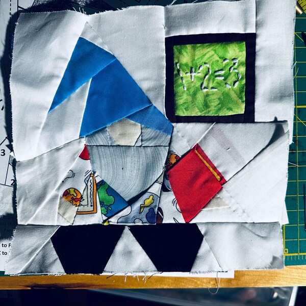 SCOTTISH FOLD CAT Paper Pieced Block Pattern in Pdf - Etsy