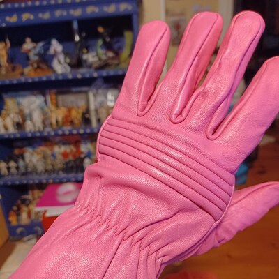 Leather Gloves for Power Rangers Kamen Rider Cosplay/long Gauntlet/top ...