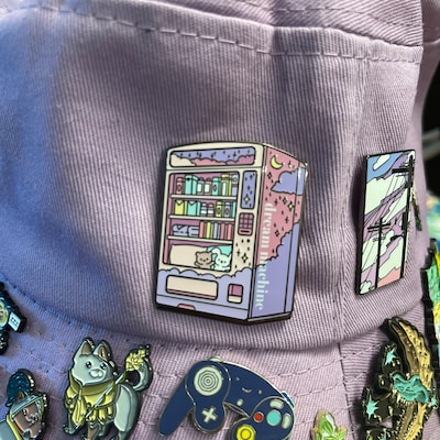 Dream Machine Aesthetic Vending Machine Enamel Pin - Etsy