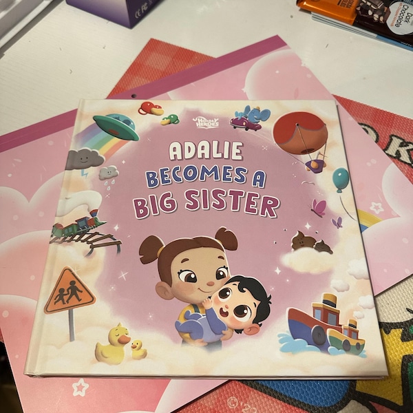 Personalized Book for Big Sister - How to Become a Big Sister - Big ...
