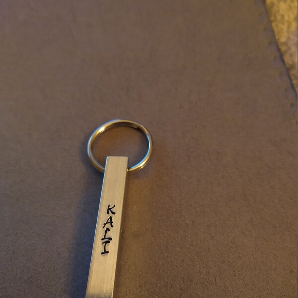 Aluminum Bar Keychain, Aluminum Keychain, Personalized Keychain, Custom ...
