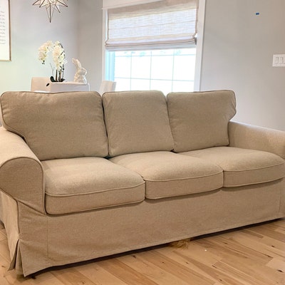 UPPLAND 3-seat Sofa Cover Slipcover Hand Made With Multiple Color and ...