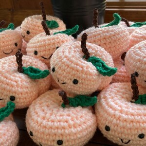 Pear Stress Ball Soft Fruit Fidget Toy Crochet Play Food | Etsy