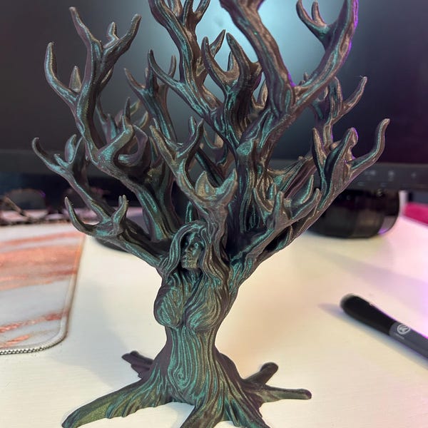 Dice Tree Goddess: Tabletop RPG Dice Display, DND Gift - Etsy